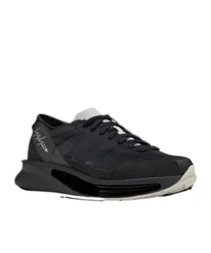 Y3 S-gendo Lace-up Running Sneakers - Black/talc