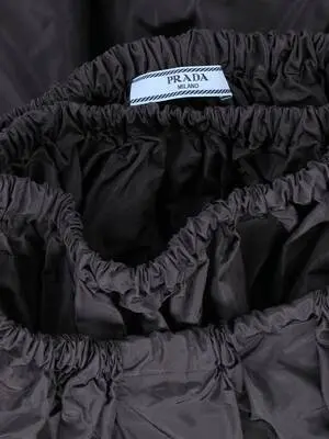 Prada Technical Taffeta Midi Skirt