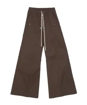 Rick Owens Drawstring Wide-leg Pants - Brown