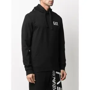 EA7 Printed Logo Hoodie