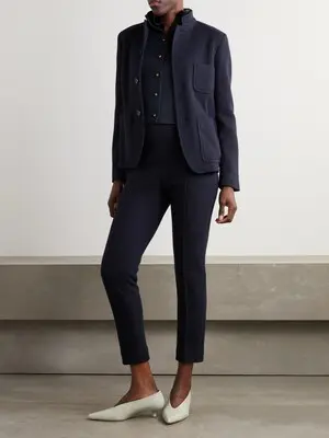 Loro Piana Sleeveless Vest - Navy Blue