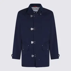 Brunello Cucinelli Hook Fastened Long Sleeved Jacket
