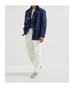 Brunello Cucinelli Hook Fastened Long Sleeved Jacket