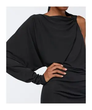 Andamane Serena Draped Asymmetrical Jumpsuit