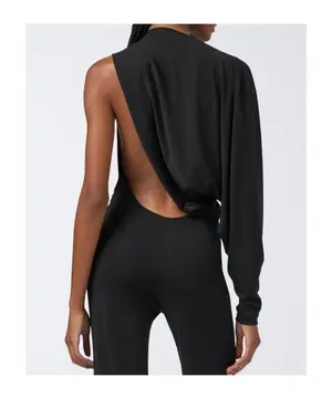 Andamane Serena Draped Asymmetrical Jumpsuit