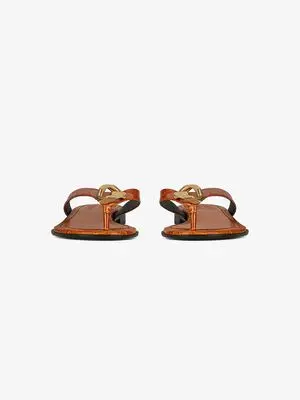 Givenchy G Chain Flat Sandals