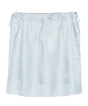 TOTEME Striped Mini Skirt - Icewh