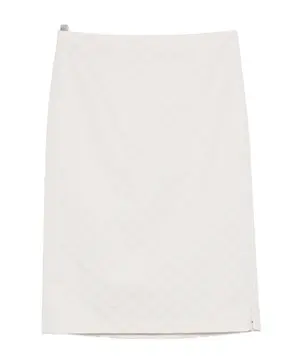 Gucci Gg Gabardine Skirt