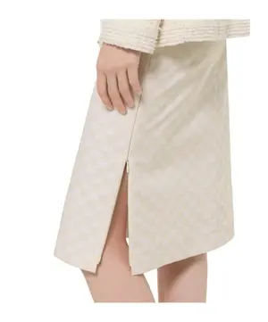 Gucci Gg Gabardine Skirt