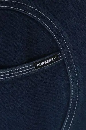 Burberry High-rise Skinny Jeans With Heart Motif