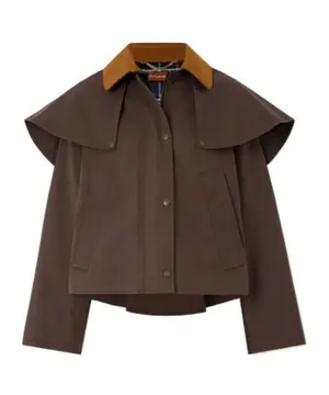 Altuzarra Suede Trimmed Cotton Canvas Jacket