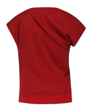 VIVIENNE WESTWOOD Asymmetric Logo Top - Red