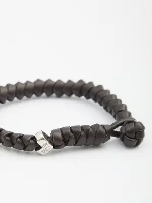 Bottega Veneta Intrecciato Knot Bracelet