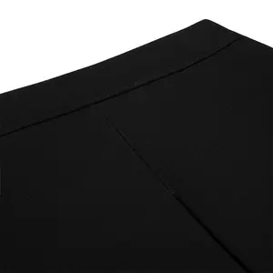 Celine Trapeze Mini Skirt In Gauffered Double Wool