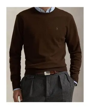Polo Ralph Lauren Crewneck Jumper With Embroidered Logo