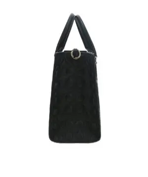 COACH Embossed Monogram Top Handle Shoulder Bag