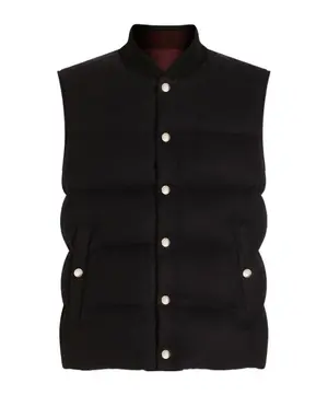 Dolce & Gabbana Quilted Reversible Puffer Gilet