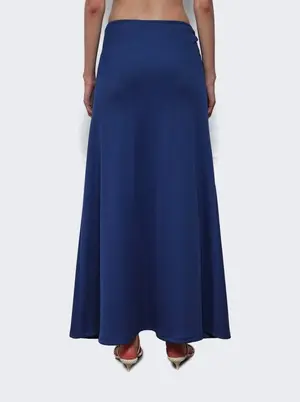 Christopher Esber Ruched Ring-detail Maxi Skirt