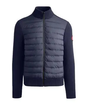 Canada Goose Hybridge Knitted Jacket - Navy