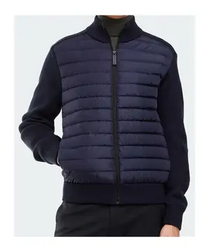 Canada Goose Hybridge Knitted Jacket - Navy