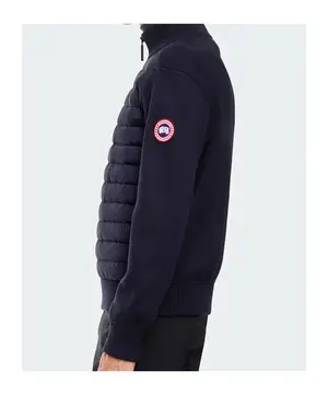 Canada Goose Hybridge Knitted Jacket - Navy