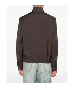 Canali Long Sleeve Zip-up Jacket