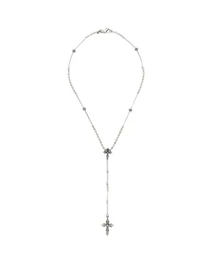 Emanuele Bicocchi Rosario Pendant Necklace - Gray