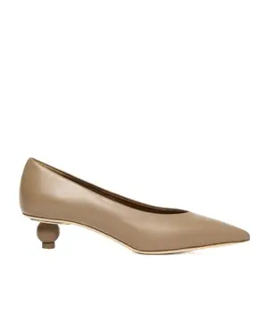 Max Mara Logo Pumps