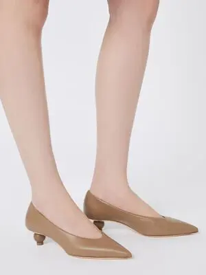 Max Mara Pointed-toe High Heels With Spherical Heel