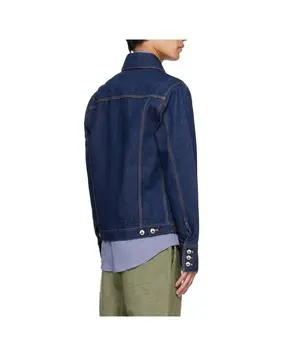 VIVIENNE WESTWOOD Logo Embroidered Denim Jacket