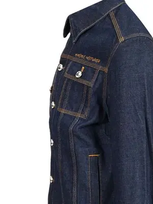 VIVIENNE WESTWOOD Logo Embroidered Denim Jacket