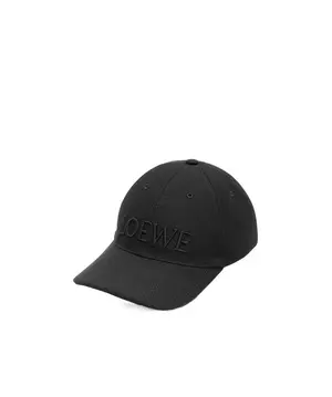 Loewe Embroidered Logo Baseball Cap - Black