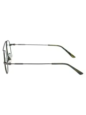 Calvin Klein Ultra-fine Frame Flat Lens Eyeglasses - White