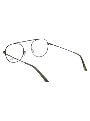Calvin Klein Ultra-fine Frame Flat Lens Eyeglasses - White