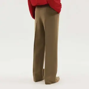 1989 STUDIO Wide-leg Tailored Trousers - Olive