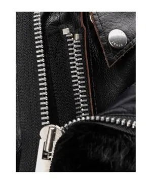 Sacai Zipped Panelled Jacket - Black