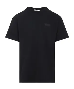 Givenchy Logo Patch Crew Neck T-shirt - Black