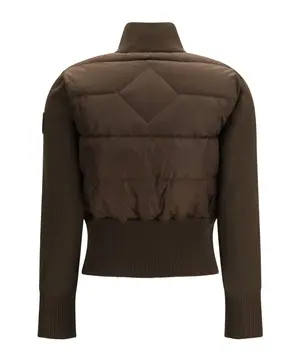 Canada Goose Hybridge Wide Quilt Knit Jacket - Terra