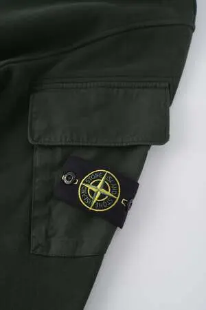Stone Island Logo Patch Crewneck Sweatshirt - No