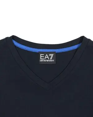 EA7 Logo T-shirt With Round Neck