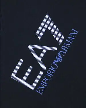 EA7 Logo T-shirt With Round Neck