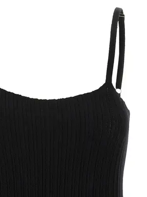 Magda Butrym Knit Skater Tank Dress