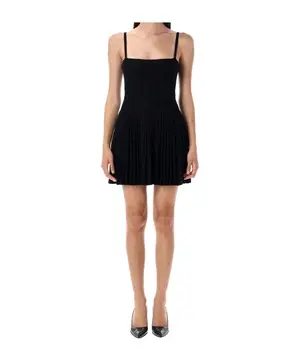 Magda Butrym Knit Skater Tank Dress