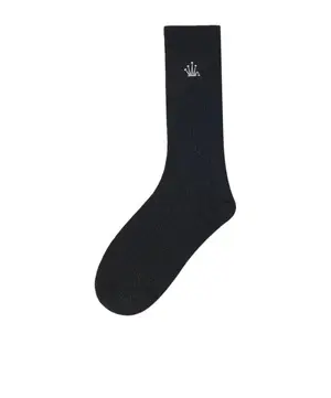 StÜssy Ribbed Logo Crew Socks