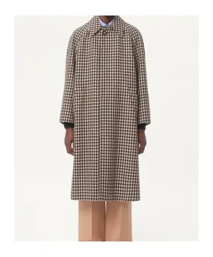 Valentino Garavani Checked Single-breasted Coat