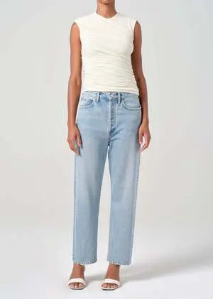 AGOLDE 90's Cropped Straight-leg Jeans