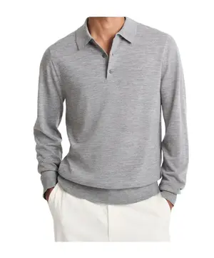 Vince Long Sleeve Polos For Men