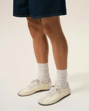 AMI Paris Soft Lace-up Sneakers - ) Color:
