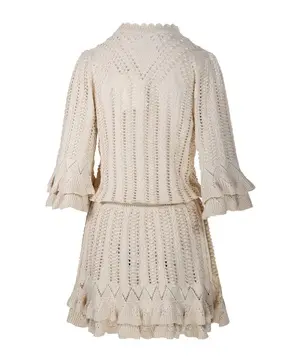 Isabel Marant Étoile Knitted Ruffled Dress