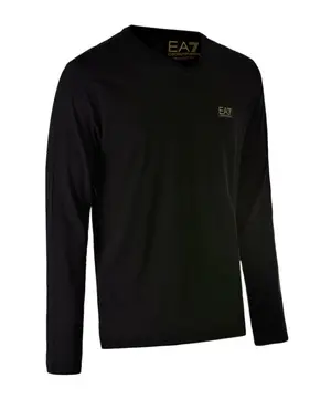 EA7 Logo T-shirt - Black